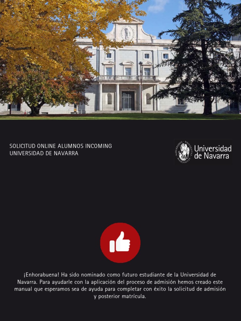 UNAV guia aplicación alumnos incoming esp 2022-23 | PDF | Contraseña