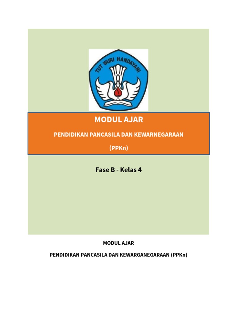 Modul Ajar PKN. | PDF