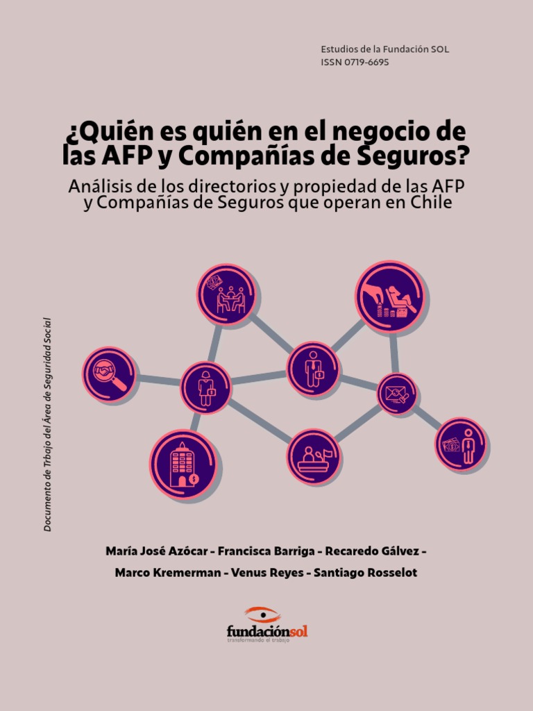 Informe Fundación Sol Sobre AFP | Descargar gratis PDF | Pensión | Chile