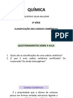 Aula 02 - Cadeia Carbônica | PDF | Aromaticidade | Benzeno