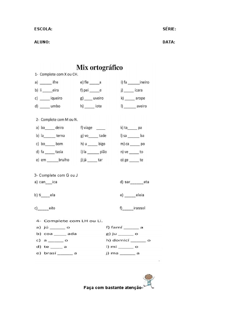 Mix Ortografico | PDF