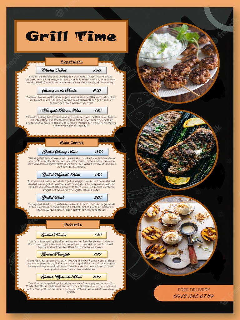 Grill Time: Appetizers | PDF | Grilling | Kebab
