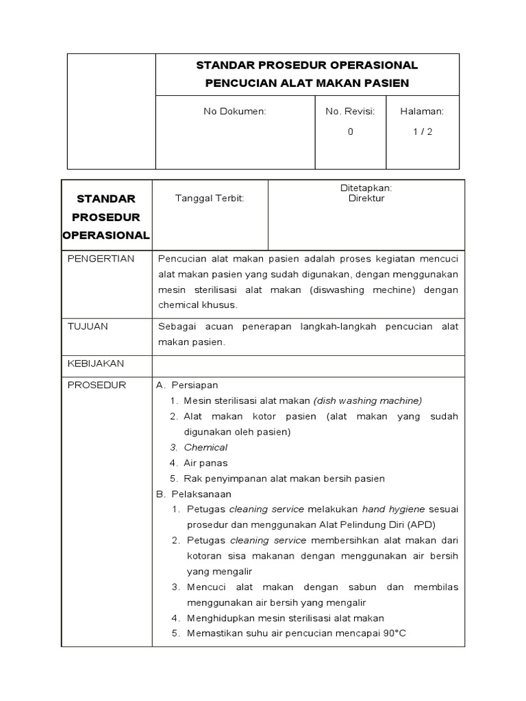 Contoh Spo | PDF