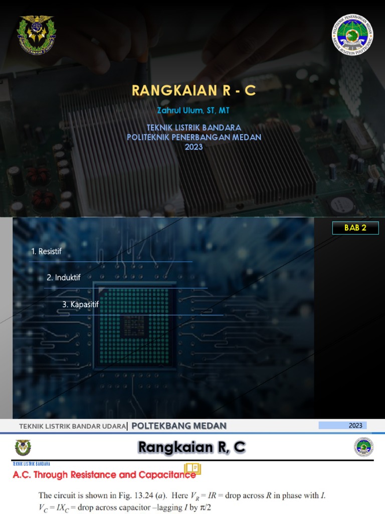 BAB 2 Rangkaian R C | PDF