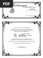 Membuat Surat Undangan Lipat 3 Di Kertas Ukuran A4 | PDF