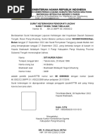 Surat Keterangan Lupa Absen PNS | PDF