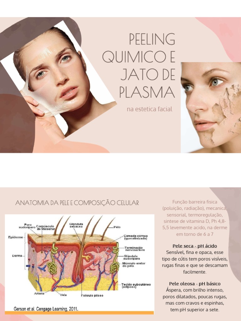 PEELING E JATO DE PLASMA Tecnica | PDF | Ultravioleta | Pele