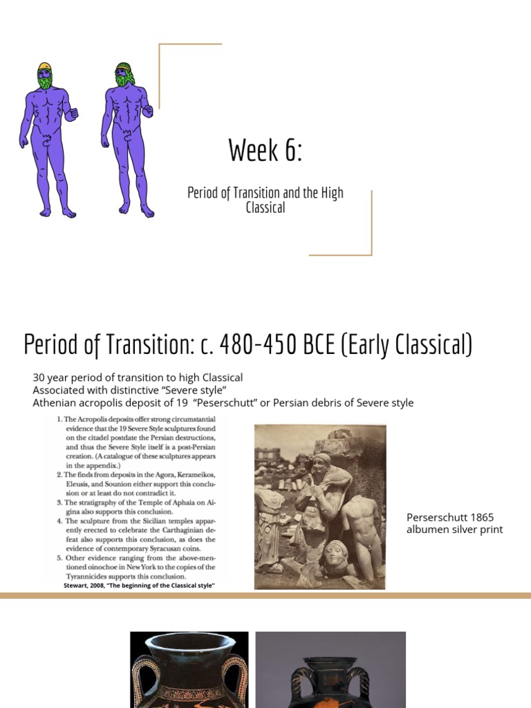 Week 6 Slides | PDF | Sculpture | Classical Antiquity