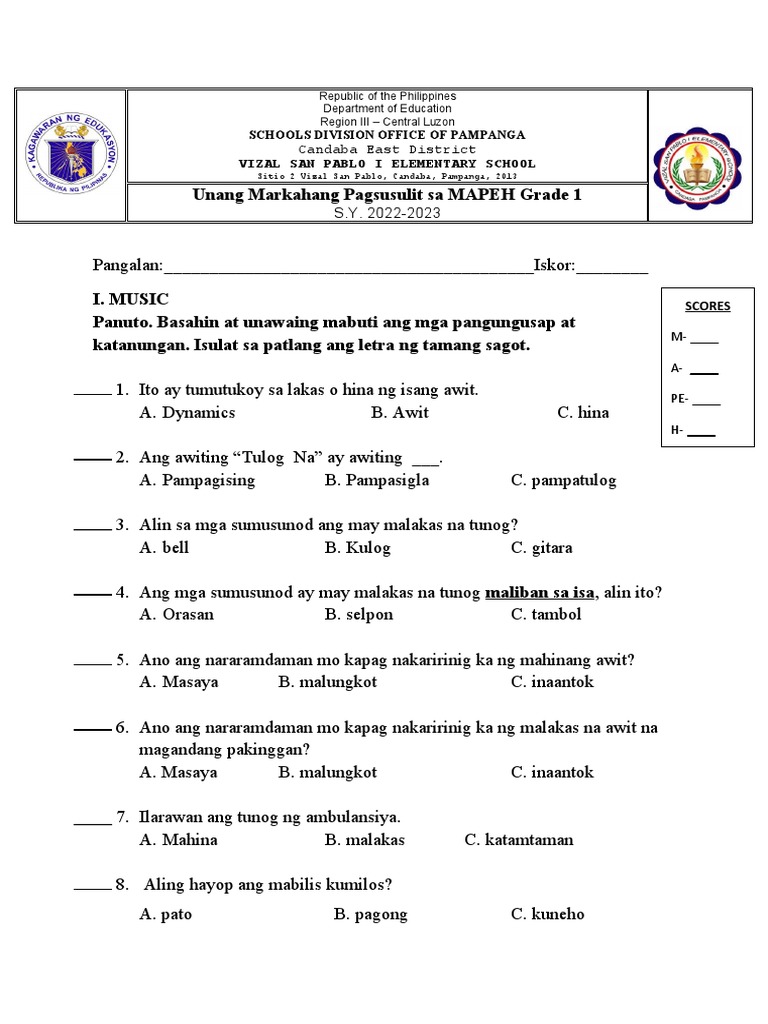 MAPEH | PDF