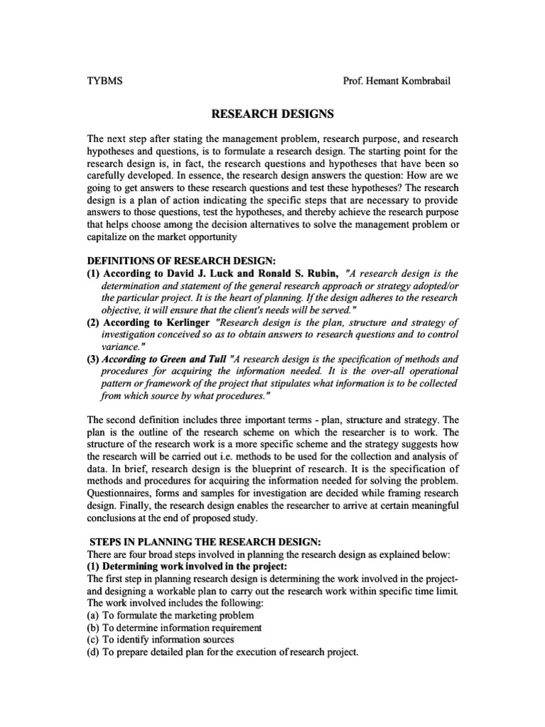 Research-design-research-methodology | PDF | Hypothesis | Sampling ...