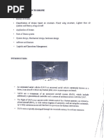 Introduction To Drone | PDF