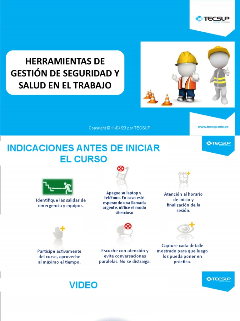 Herramientas de Gestión de Seguridad y Salud en El Trabajo | PDF | Planificación | Riesgo