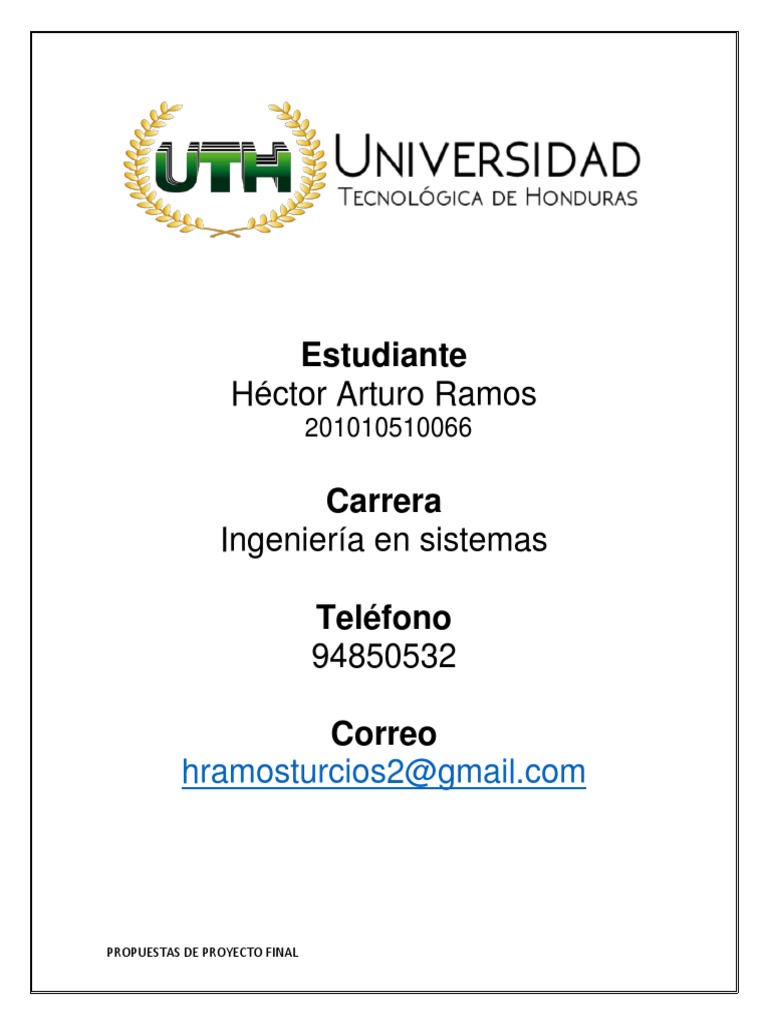 Propuestas Finales 2 | PDF | HTML | Php