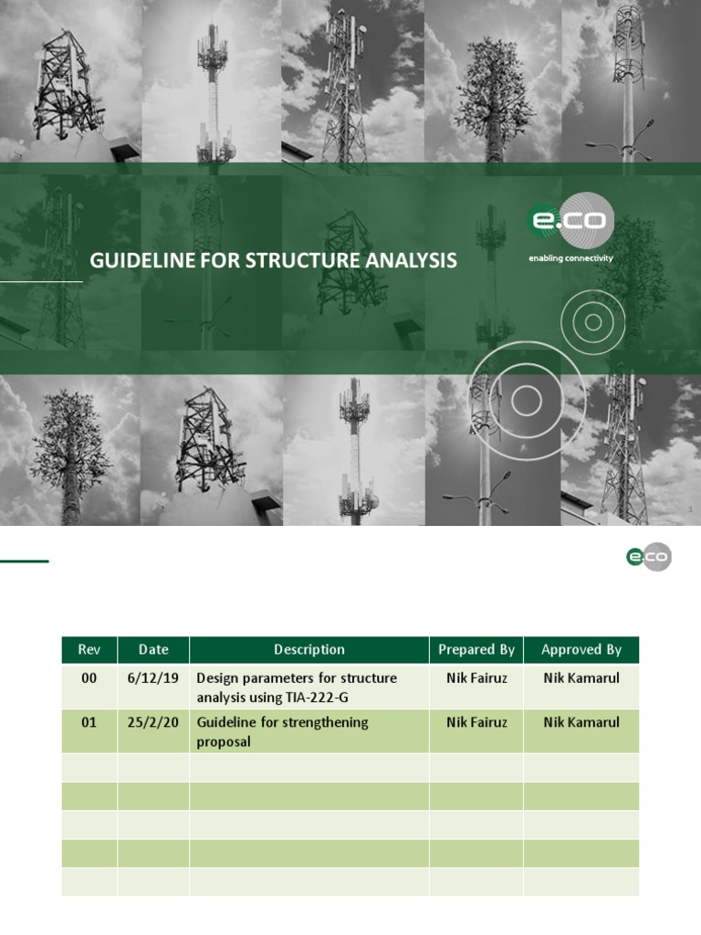 Guideline For Structure Analysis | PDF