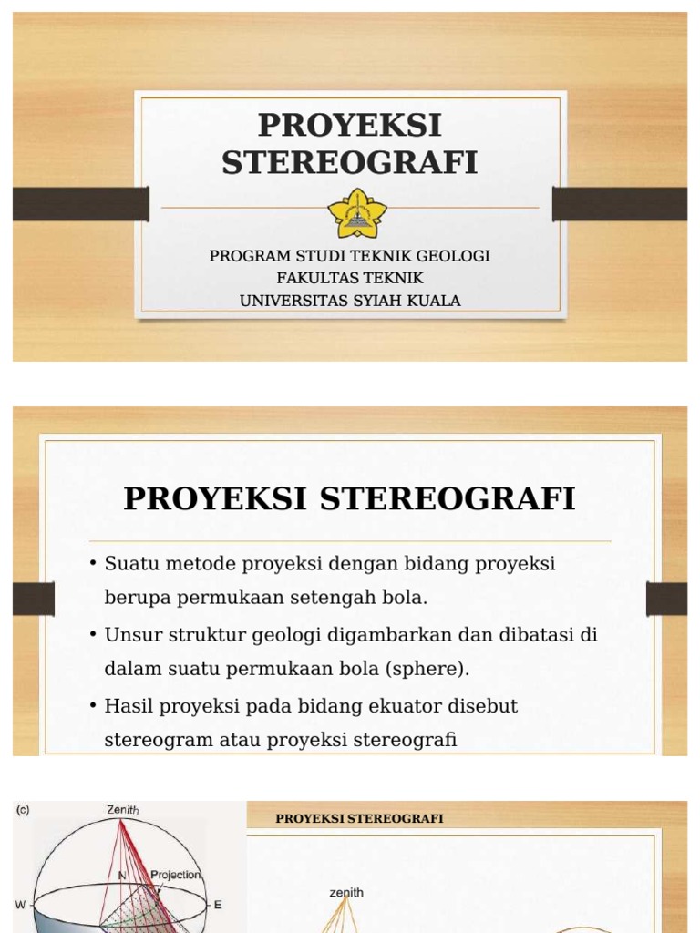 Proyeksi-Stereonet | PDF
