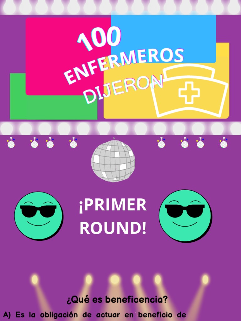 Tema 11 100 Enfermeros Dijeron | PDF