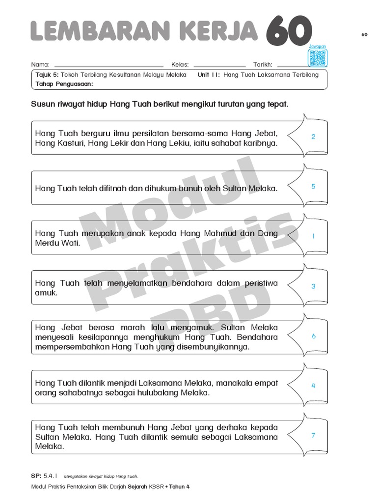 Lembaran Kerja: Modul Praktis PBD | PDF