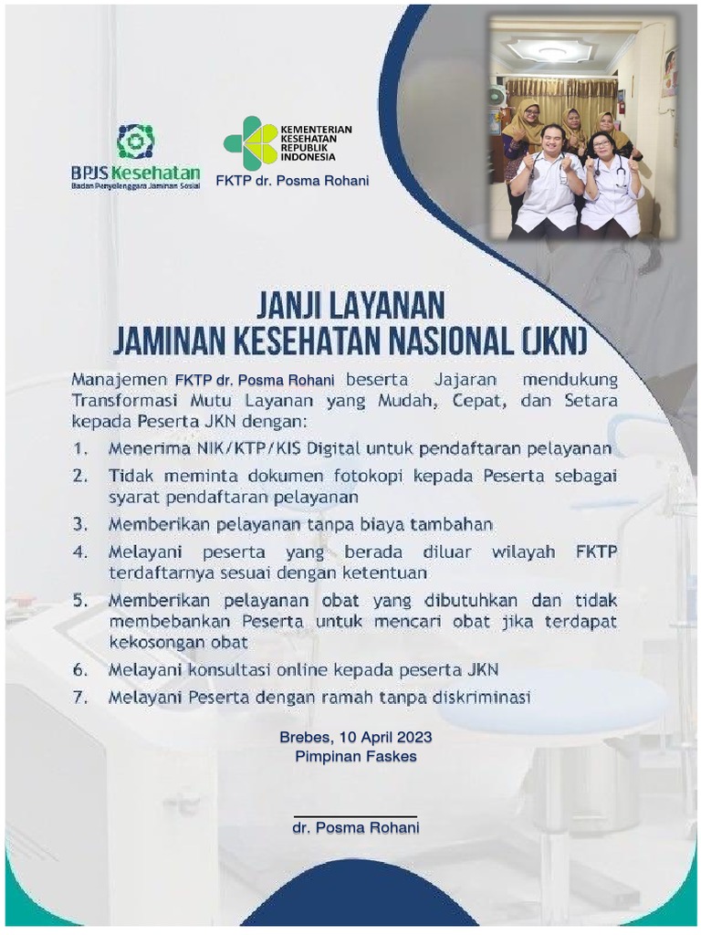 Janji Layanan (JKN) | PDF