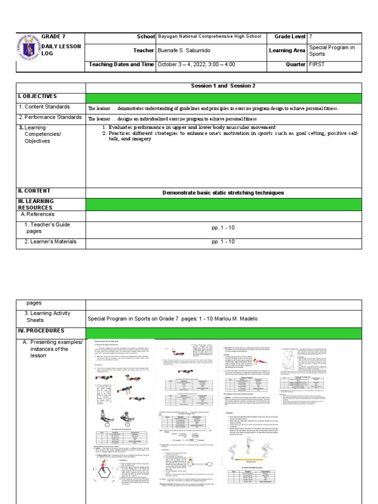 DLL Week 7 | PDF | Skeletal Muscle
