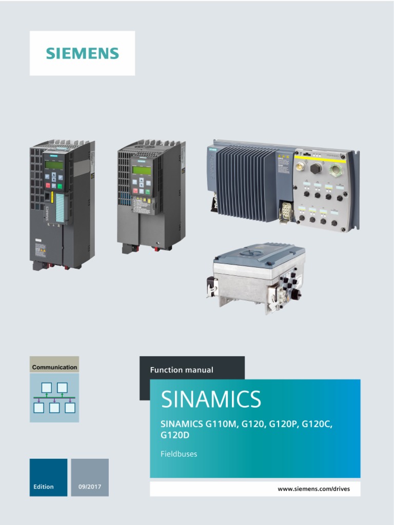 G120 Fieldbus FCT Man 0917 en-US | PDF | Networking Standards ...