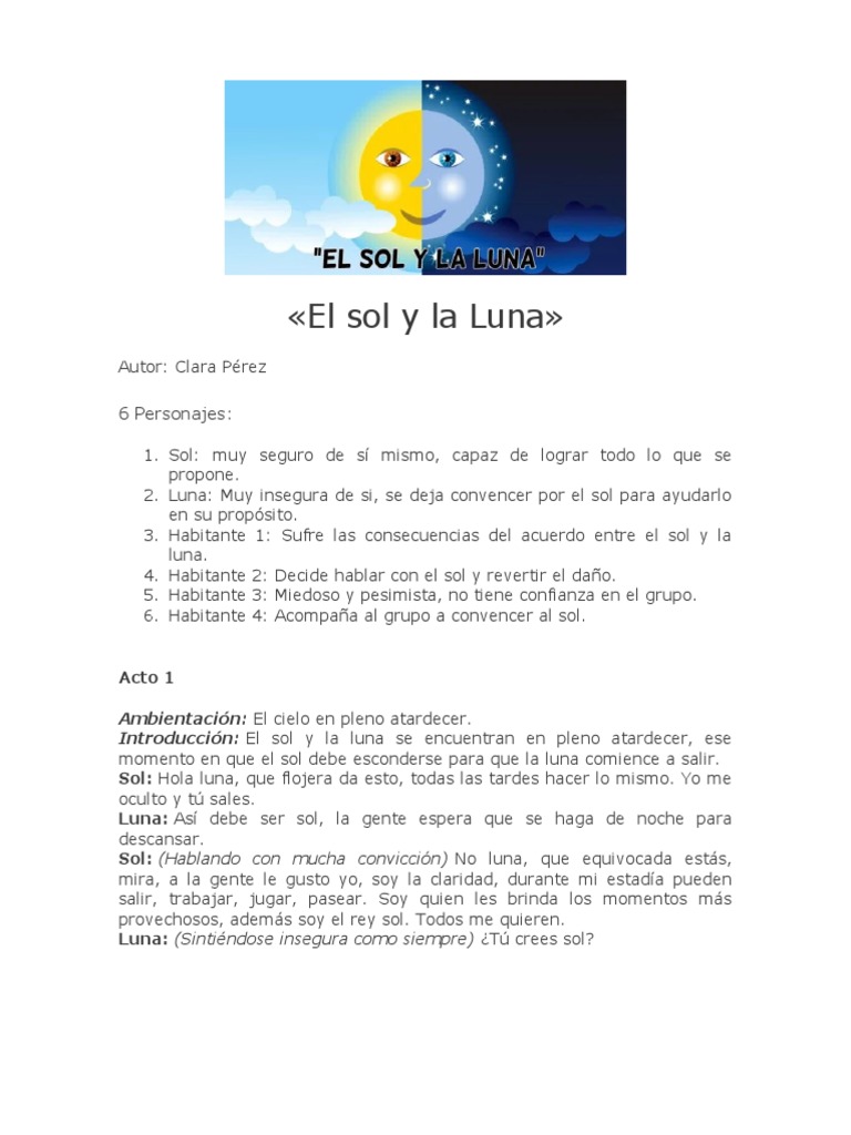 El Sol y La Luna | PDF