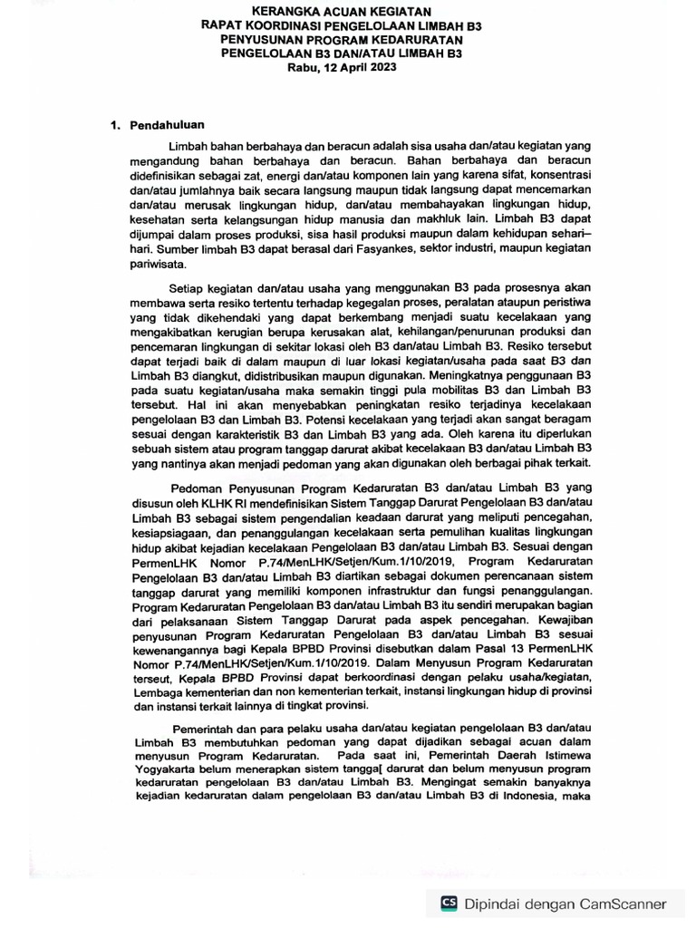 KAK Rakor plb3 April 2023 | PDF