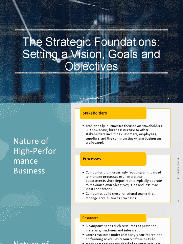 The Strategic Foundation | PDF | Strategic Management | Marketing