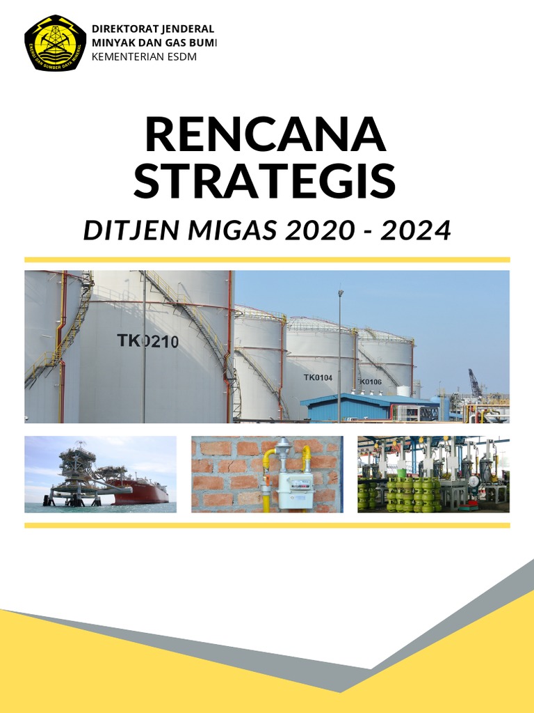 Rencana-Strategis-2020-2024 - Ditjen Migas | PDF