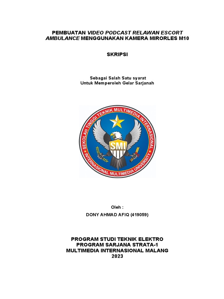 Skripsi Dony | PDF