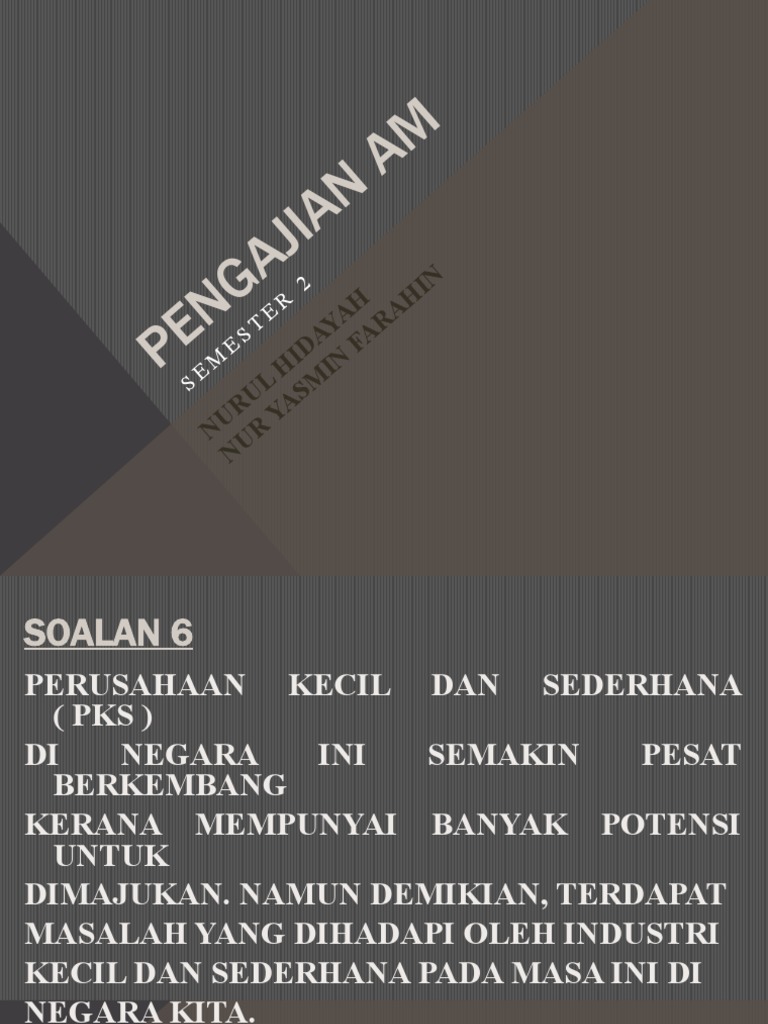 Pengajian Am Sem 2 (Iks) | PDF