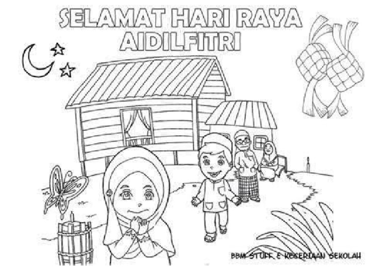 Pertndingan Mewarna Kad Raya | PDF