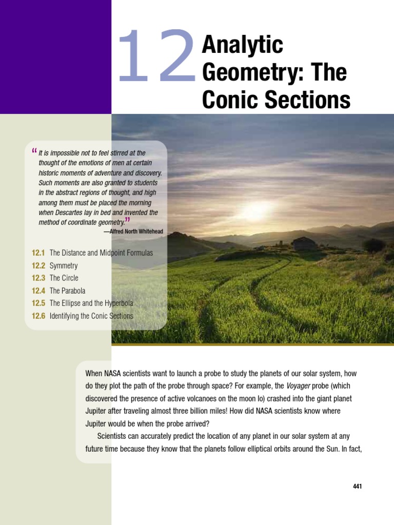 Analyzing Ellipses and Hyperbolas: The Power of Analytic Geometry in Modeling Planetary Motion ...
