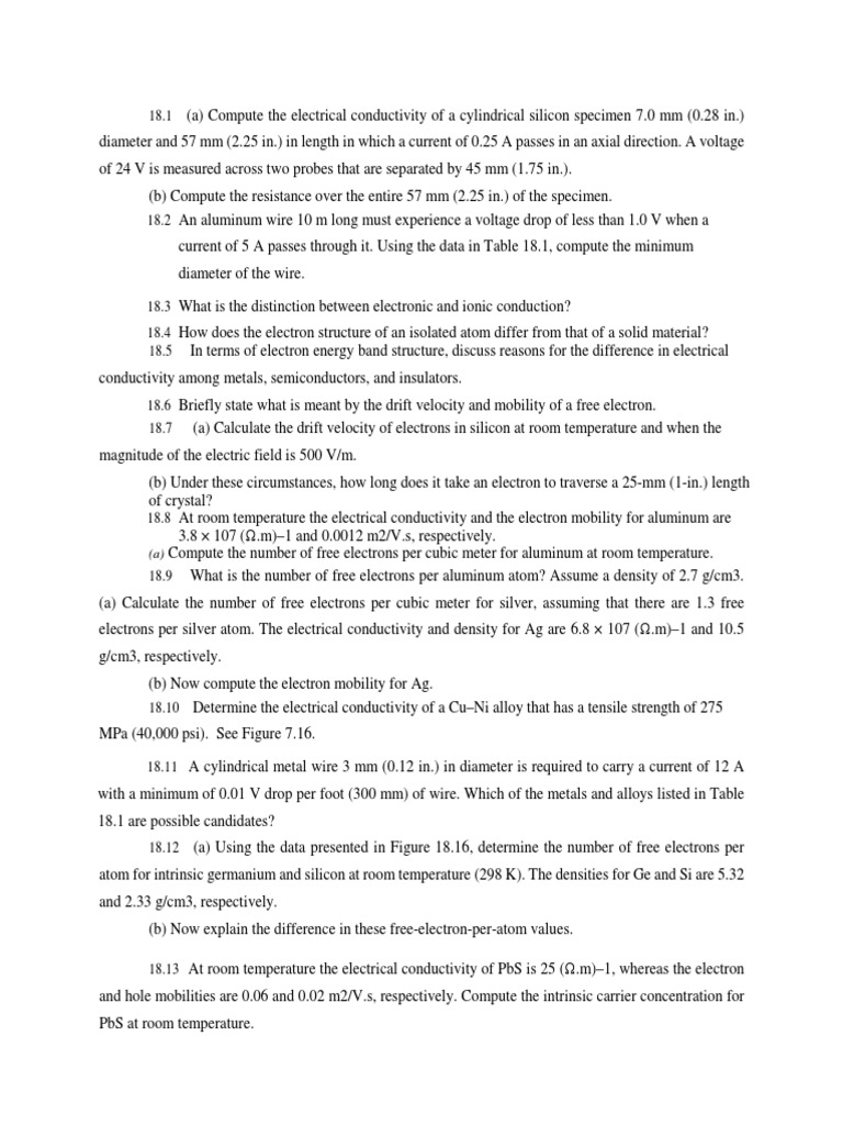 Assignment 13 2023 | PDF | Semiconductors | Doping (Semiconductor)
