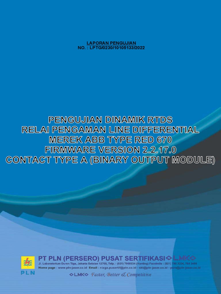 DYNAMIC TESTING OF ABB RED 670 LINE DIFFERENTIAL RELAY | PDF