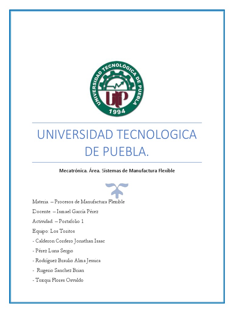 Universidad Tecnologica de Puebla | PDF | Perforar | Medición