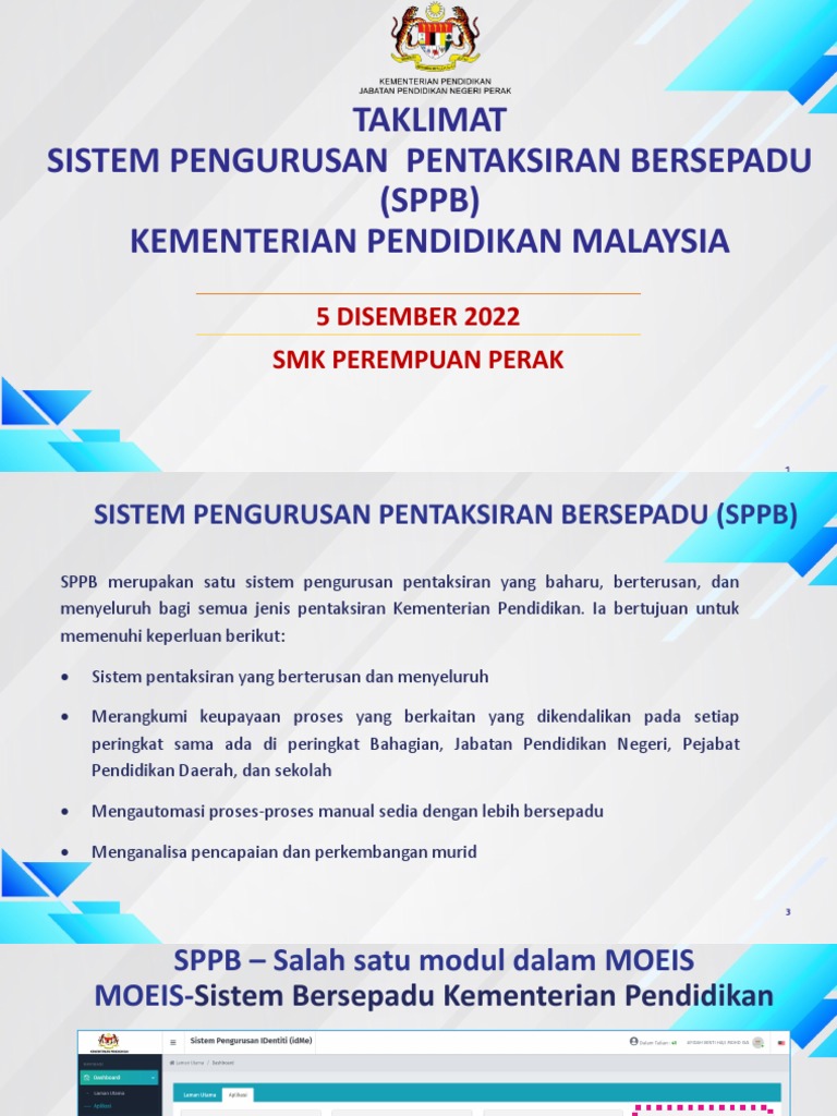 Pembentangan SPPB PBD | PDF