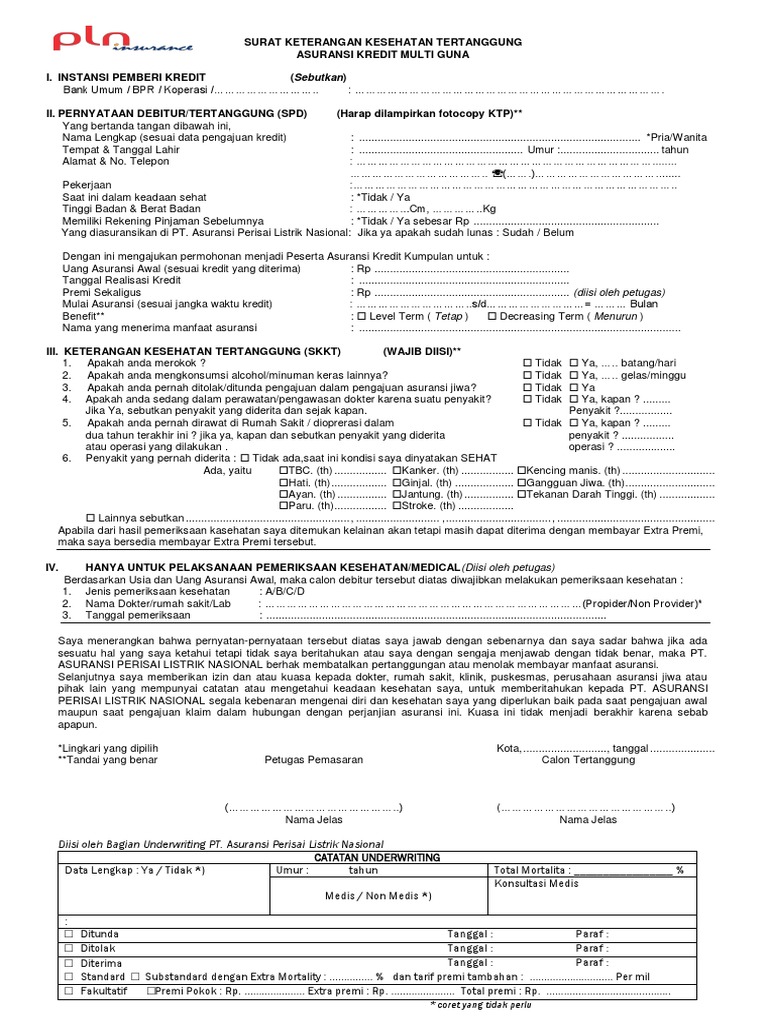 Form SKKT (ASKRED) UPDATED | PDF