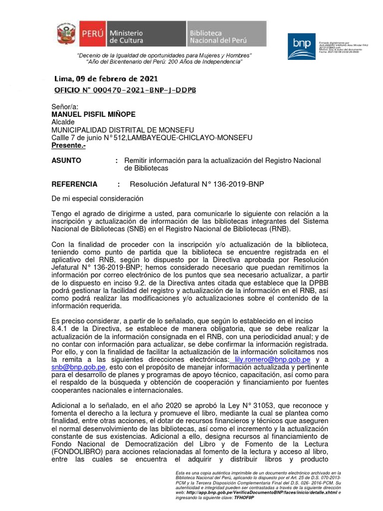 Oficio #-2021-Bnp-J-Ddpb | PDF