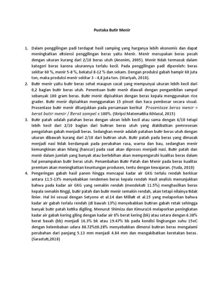 Pustaka Butir Menir | PDF | Memasak, Makanan, & Anggur | Kesehatan Holistik