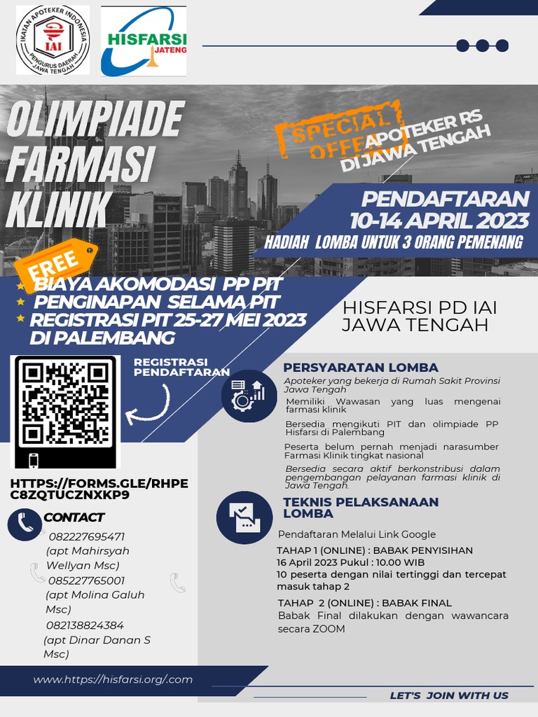 Lomba Farmasi Klinik HISFARSI 2023 | PDF