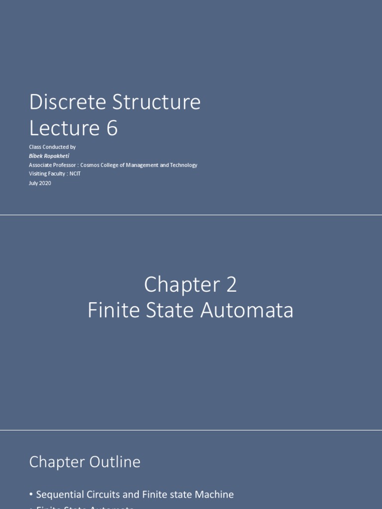 Lecture 6 Pdf String Computer Science Boolean Algebra