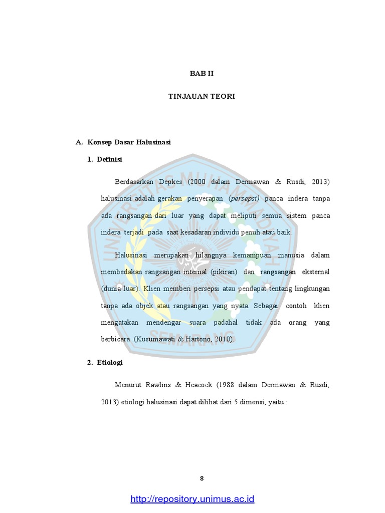 Bab Ii Tinjauan Teori | PDF