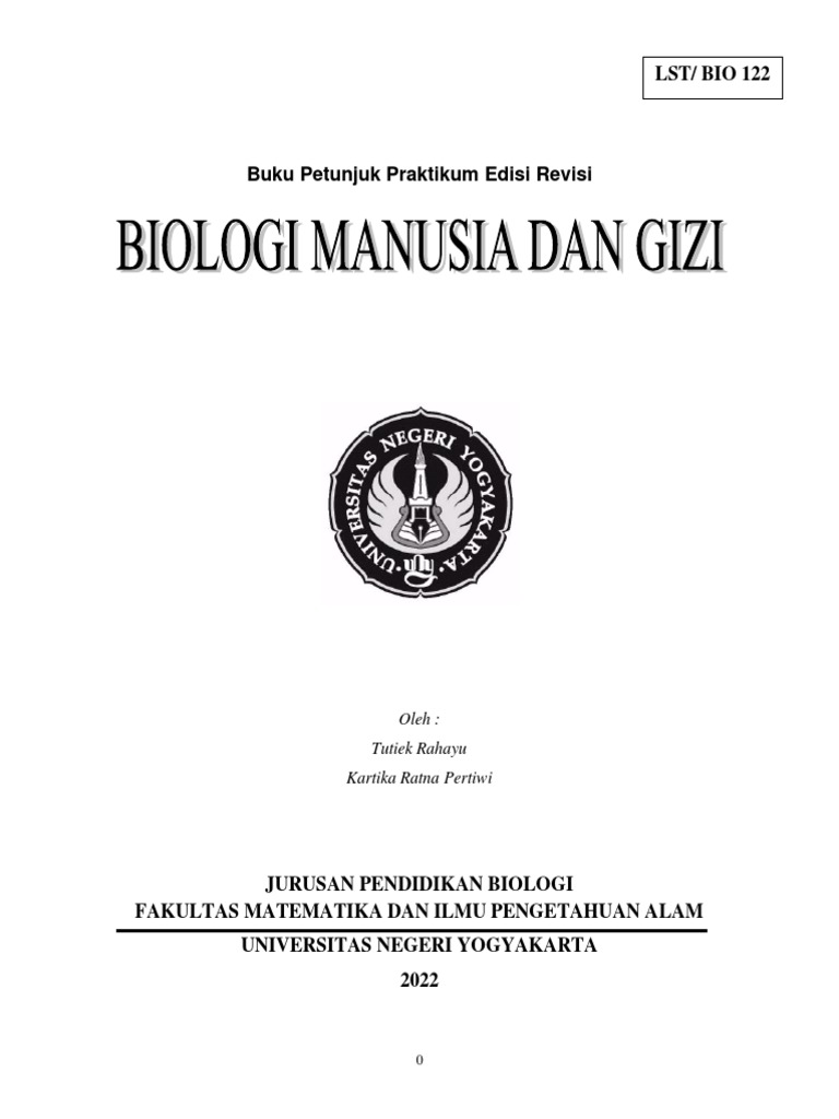 LST/ BIO 122: Oleh: Tutiek Rahayu Kartika Ratna Pertiwi | PDF