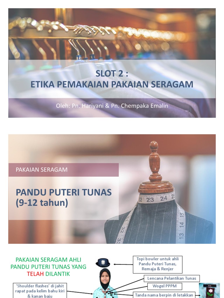Pakaian PP Tunas | PDF