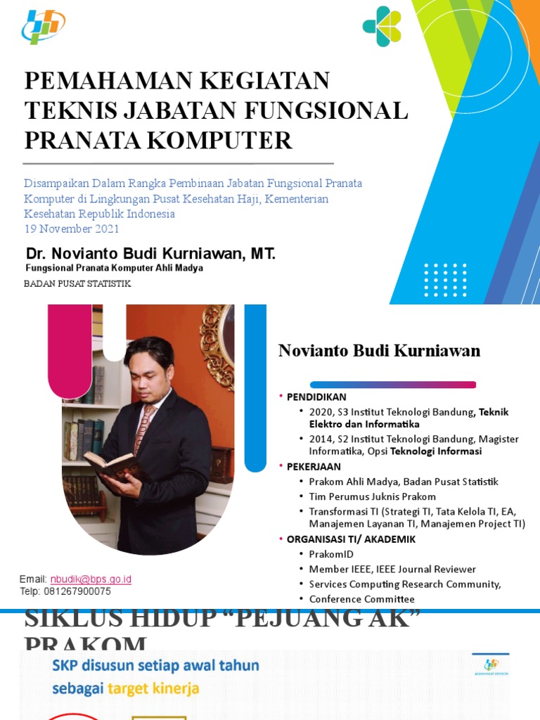 Kegiatan Teknis Jabatan Pranata Komputer | PDF