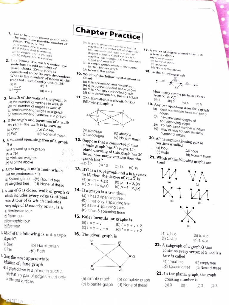 Discrete Topic in Maths | PDF | Vertex (Graph Theory) | Graph Theory