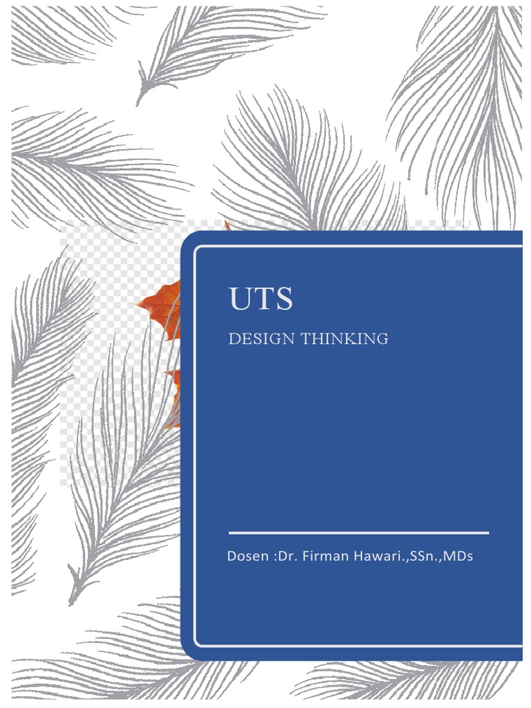 Ahmad Ridwan - Uts Design Thinking | PDF