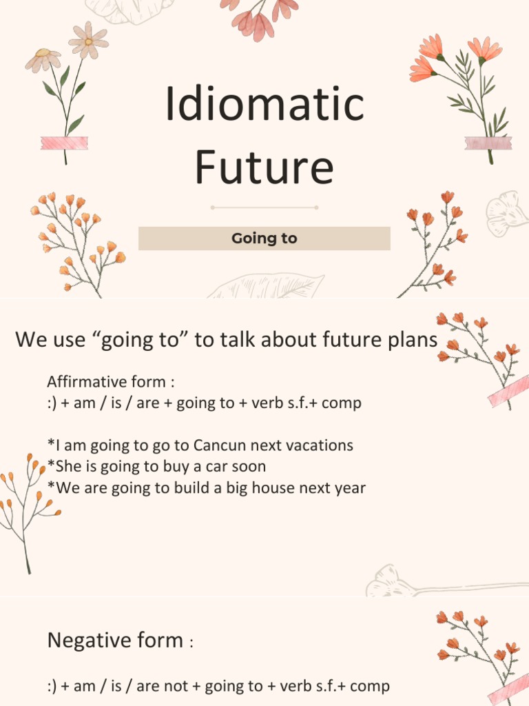 Idiomatic Future | PDF