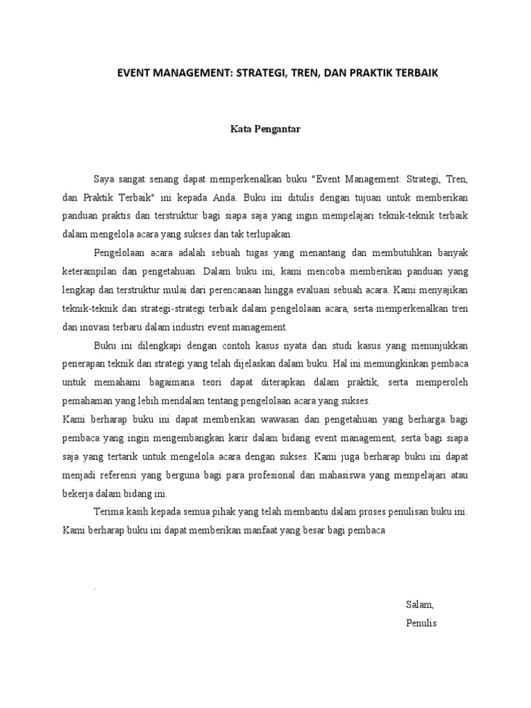 Event Management | PDF