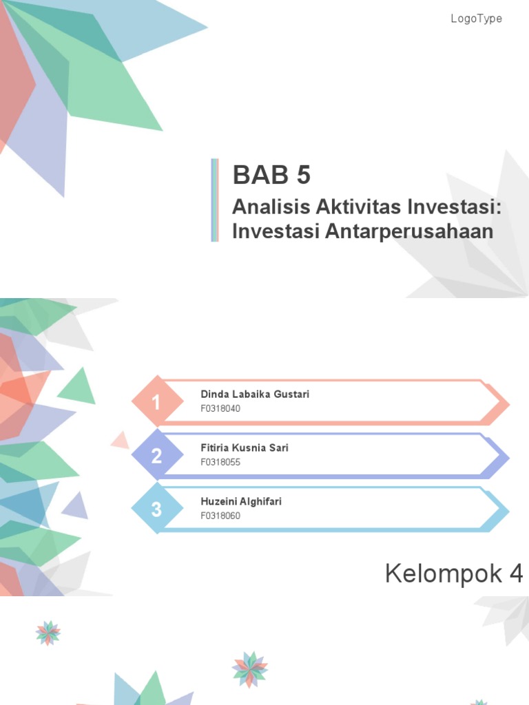 Kelompok 4 - Bab 5 Analisis Aktivitas Investasi Investasi Antar Perusahaan - Aik | PDF